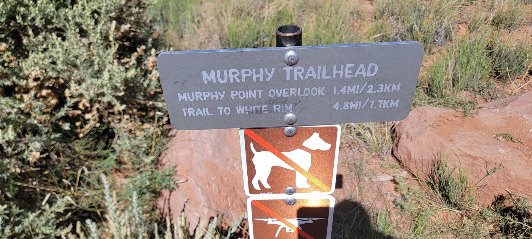 Canyonlands - Murphy Point Trail - Fat Man Little Trail