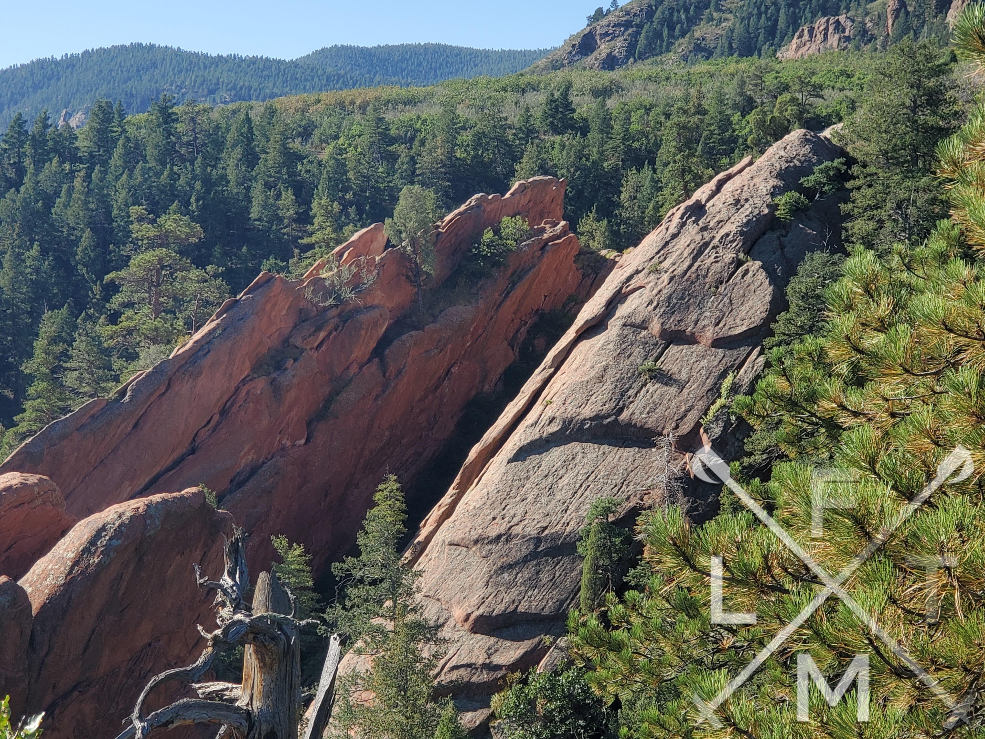 Red Rock Canyon Open Space Hogback Ridge - Fat Man Little Trail