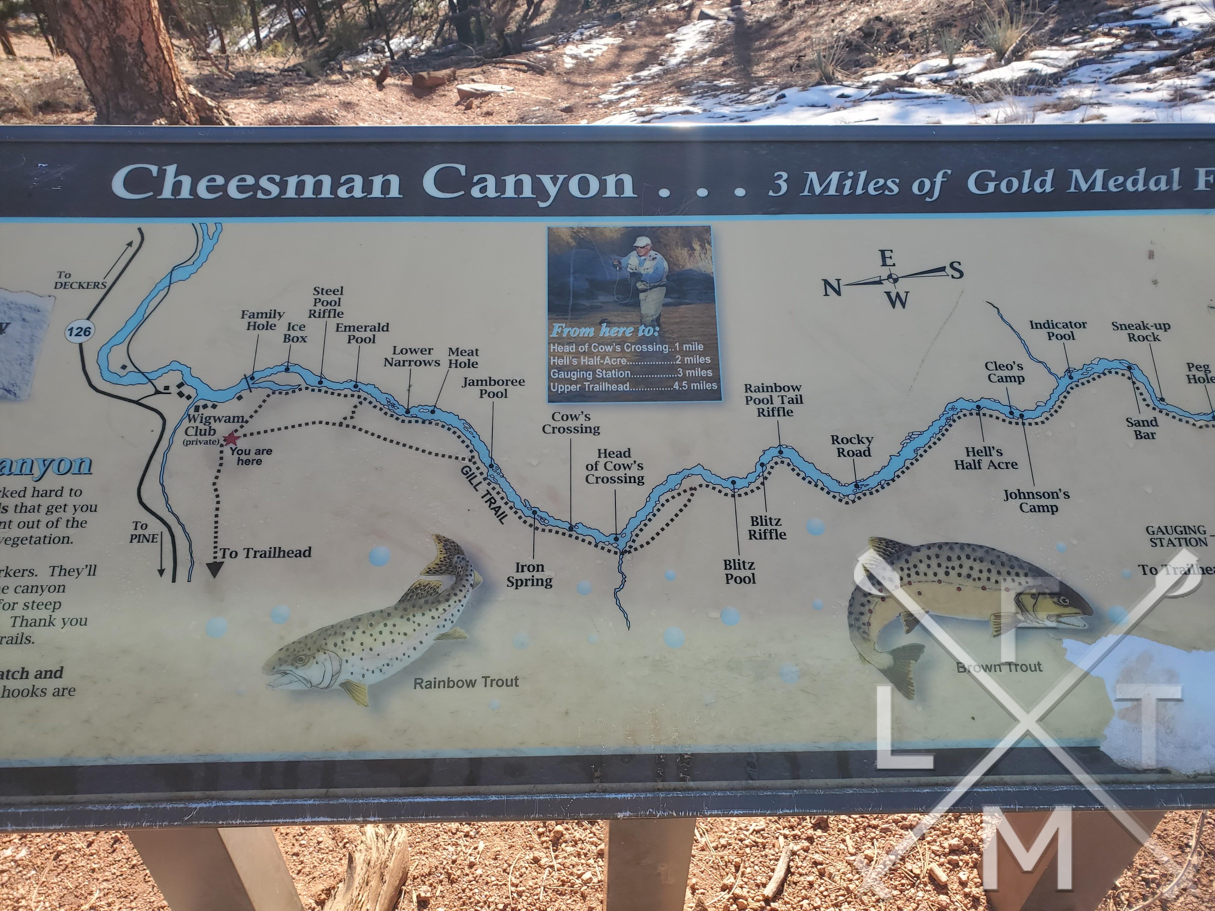 Cheesman Canyon Trail - Fat Man Little Trail