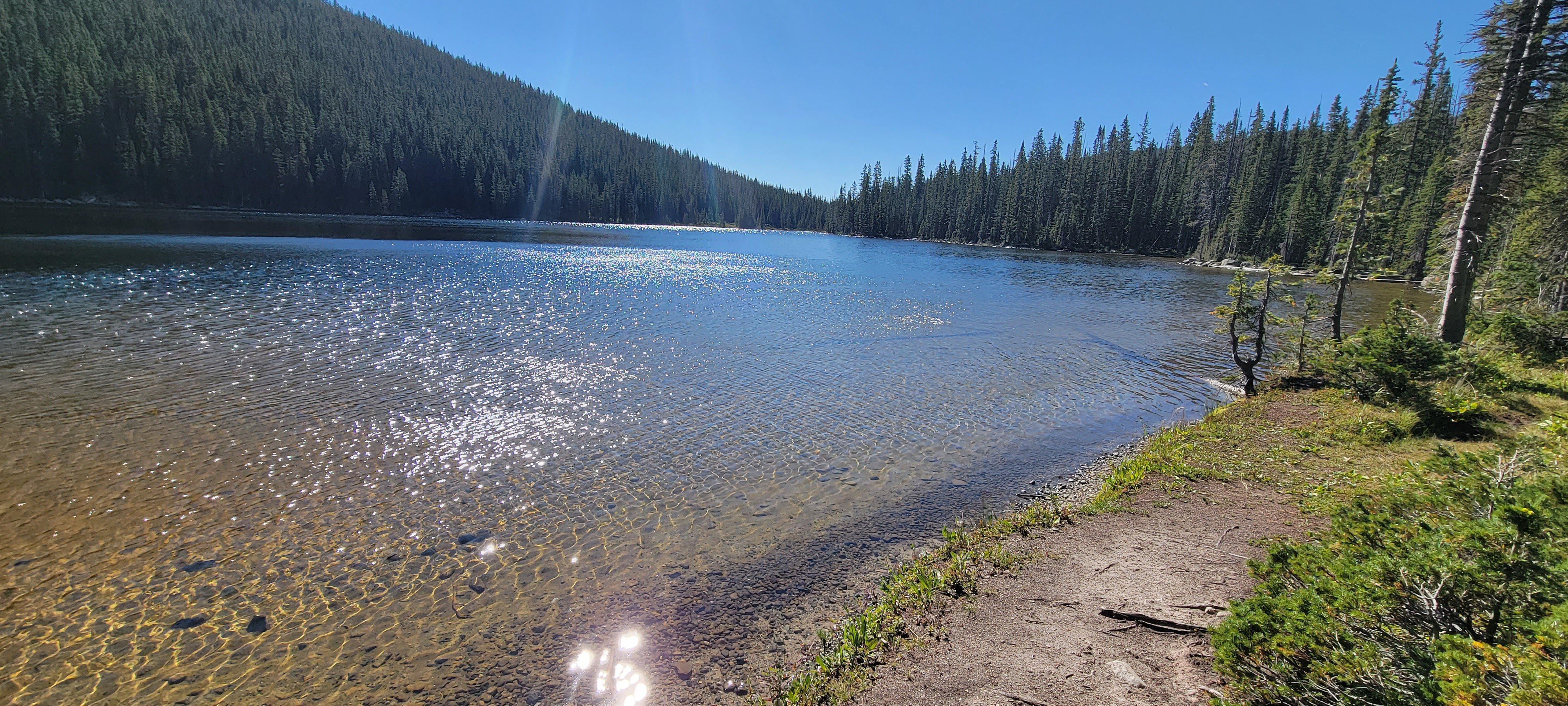 Timberline Lake Trail - Fat Man Little Trail